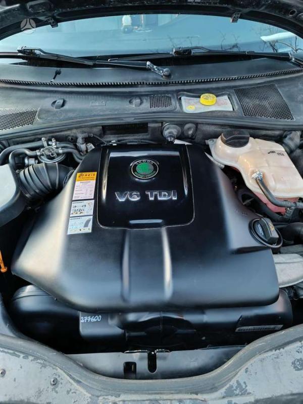 Pelēks Skoda SuperB 2007 Viļņa, ar dzinēja tilpumu 2.50 L un nobraukumu 283 tūkst. km par 2800 €, foto 6 vietnē AUTOMOTO.COM.LV