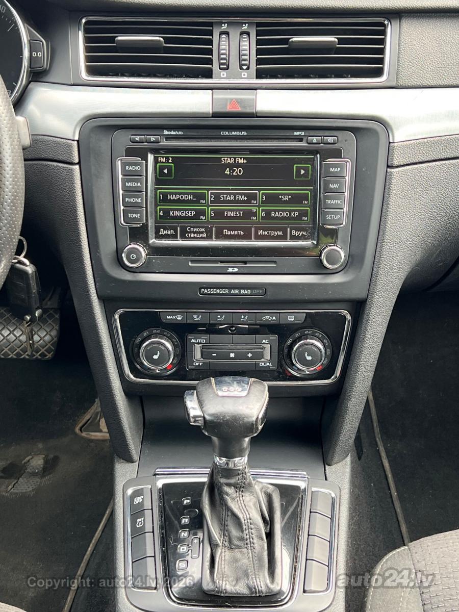Pelēks Skoda SuperB 2008 Narva, ar dzinēja tilpumu 2.00 L un nobraukumu 480 tūkst. km par 1399 €, foto 16 vietnē AUTOMOTO.COM.LV