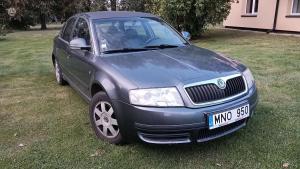 Grey Skoda SuperB 2008 in Panevezys, with an engine capacity of 1.97 L and mileage of 300 thousand km for 1000 €, photo 3 on AUTOMOTO.COM.LV