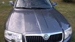 Grey Skoda SuperB 2008 in Panevezys, with an engine capacity of 1.97 L and mileage of 300 thousand km for 1000 €, photo 7 on AUTOMOTO.COM.LV