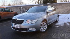 Grey Skoda SuperB 2009 in Riga, with an engine capacity of 2.00 L and mileage of 0 thousand km for 4400 €, photo  on AUTOMOTO.COM.LV