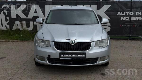 Pelēks Skoda SuperB 2009 Liepāja, ar dzinēja tilpumu 1.90 L un nobraukumu 415 tūkst. km par 975 €, foto 1 vietnē AUTOMOTO.COM.LV