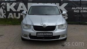 Grey Skoda SuperB 2009 in Liepaja, with an engine capacity of 1.90 L and mileage of 415 thousand km for 975 €, photo  on AUTOMOTO.COM.LV