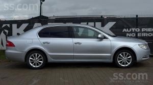 Grey Skoda SuperB 2009 in Liepaja, with an engine capacity of 1.90 L and mileage of 415 thousand km for 975 €, photo 4 on AUTOMOTO.COM.LV