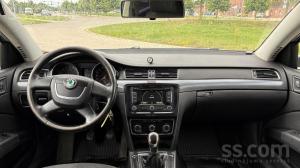 Grey Skoda SuperB 2009 in Liepaja, with an engine capacity of 1.90 L and mileage of 415 thousand km for 975 €, photo 15 on AUTOMOTO.COM.LV