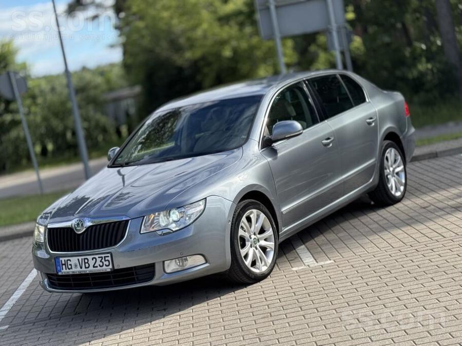 Grey Skoda SuperB 2009 in Jurmala, with an engine capacity of 1.80 L and mileage of 0 thousand km for 4990 €, photo 1 on AUTOMOTO.COM.LV