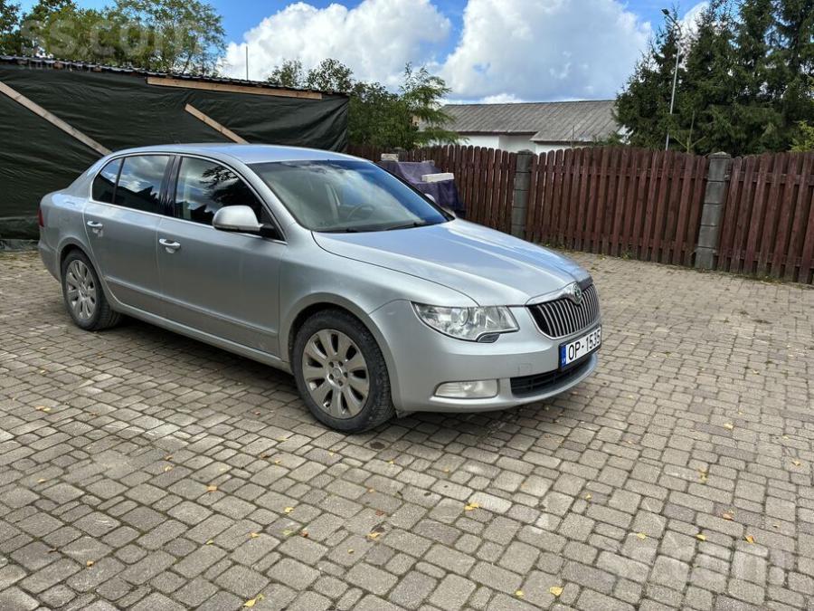 Grey Skoda SuperB 2009 in Riga, with an engine capacity of 2.00 L and mileage of 359 thousand km for 2950 €, photo 3 on AUTOMOTO.COM.LV