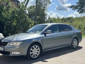 Pelēks Skoda SuperB 2010 Daugavpils, ar dzinēja tilpumu 1.90 L un nobraukumu 288 tūkst. km par 5200 €, foto 2 vietnē AUTOMOTO.COM.LV