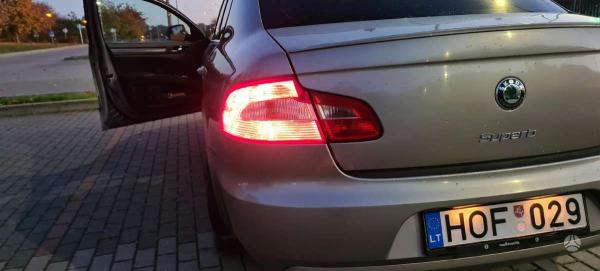 Grey Skoda SuperB 2011 in Jonava, with an engine capacity of 1.97 L and mileage of 342 thousand km for 4300 €, photo 11 on AUTOMOTO.COM.LV