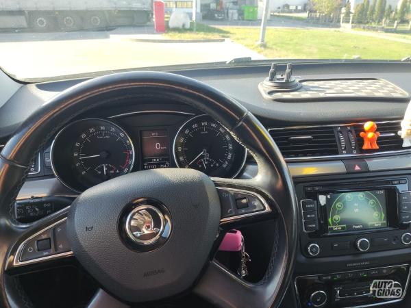 Grey Skoda SuperB 2015 in Radviliskis, with an engine capacity of 1.60 L and mileage of 399 thousand km for 6750 €, photo 9 on AUTOMOTO.COM.LV