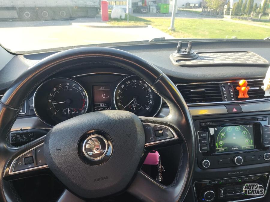 Pelēks Skoda SuperB 2015 Radviliškis, ar dzinēja tilpumu 1.60 L un nobraukumu 399 tūkst. km par 6750 €, foto 10 vietnē AUTOMOTO.COM.LV