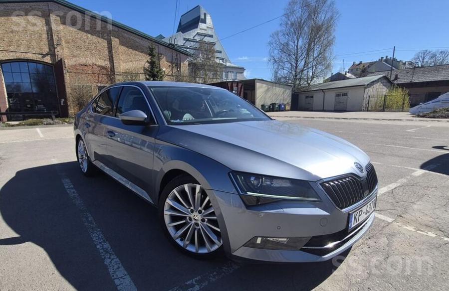Pelēks Skoda SuperB 2015 Rīga, ar dzinēja tilpumu 2.00 L un nobraukumu 244 tūkst. km par 10400 €, foto 1 vietnē AUTOMOTO.COM.LV