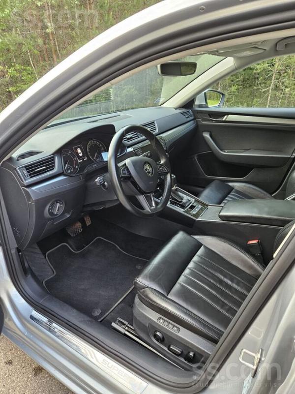 Pelēks Skoda SuperB 2015 Rīga, ar dzinēja tilpumu 2.00 L un nobraukumu 230 tūkst. km par 15500 €, foto 9 vietnē AUTOMOTO.COM.LV