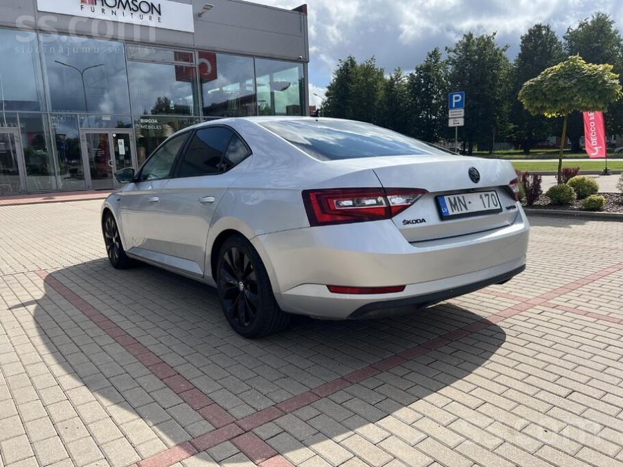 Grey Skoda SuperB 2015 in Riga, with an engine capacity of 2.00 L and mileage of 164 thousand km for 13000 €, photo 15 on AUTOMOTO.COM.LV