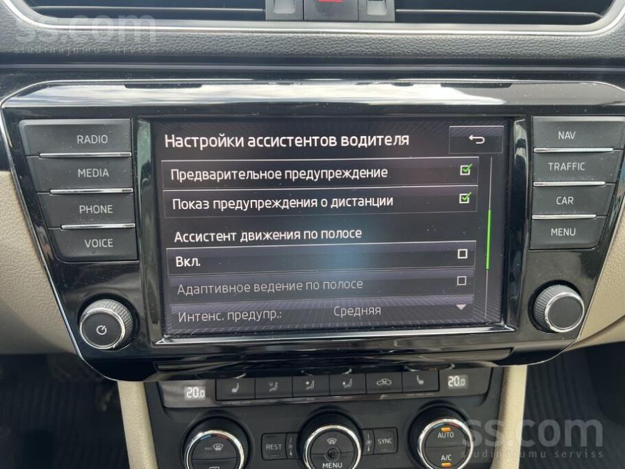 Grey Skoda SuperB 2015 in Riga, with an engine capacity of 2.00 L and mileage of 164 thousand km for 13000 €, photo 49 on AUTOMOTO.COM.LV