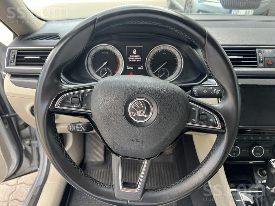 Grey Skoda SuperB 2015 in Riga, with an engine capacity of 2.00 L and mileage of 164 thousand km for 13000 €, photo 53 on AUTOMOTO.COM.LV