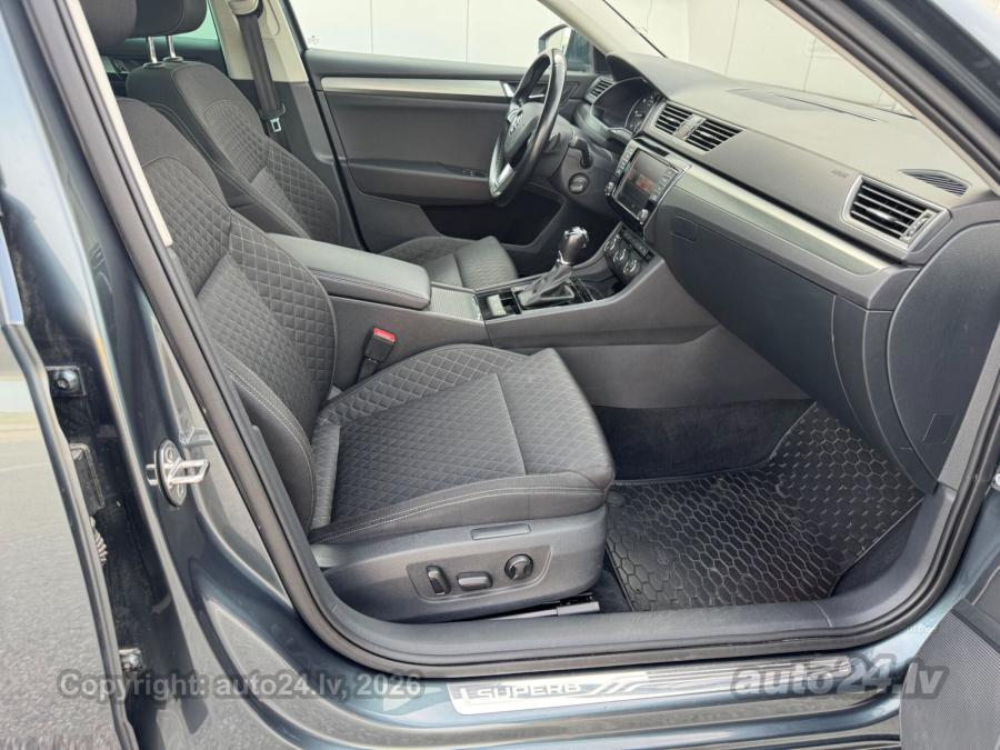 Grey Skoda SuperB 2015 in Tartu, with an engine capacity of 2.00 L and mileage of 257 thousand km for 10999 €, photo 11 on AUTOMOTO.COM.LV