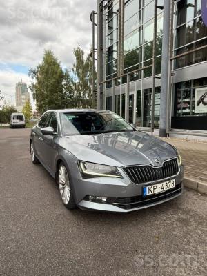 Grey Skoda SuperB 2015 in Riga, with an engine capacity of 2.00 L and mileage of 0 thousand km for 10500 €, photo  on AUTOMOTO.COM.LV