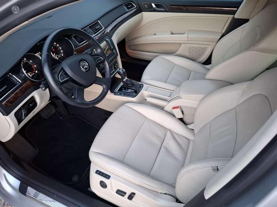 Pelēks Skoda SuperB 2015 Kauņa, ar dzinēja tilpumu 1.98 L un nobraukumu 300 tūkst. km par 6750 €, foto 7 vietnē AUTOMOTO.COM.LV