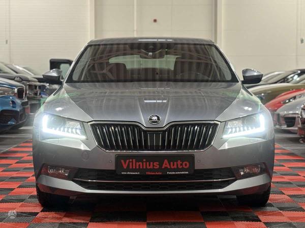 Grey Skoda SuperB 2016 in Vilnius, with an engine capacity of 1.60 L and mileage of 182 thousand km for 14990 €, photo 2 on AUTOMOTO.COM.LV