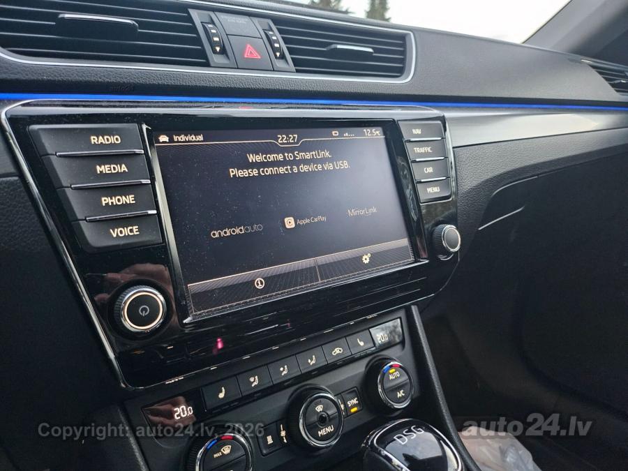 Grey Skoda SuperB 2016 in Tallinn, with an engine capacity of 2.00 L and mileage of 260 thousand km for 13500 €, photo 21 on AUTOMOTO.COM.LV