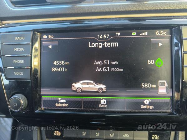 Grey Skoda SuperB 2016 in Parnu, with an engine capacity of 2.00 L and mileage of 361 thousand km for 11500 €, photo 9 on AUTOMOTO.COM.LV