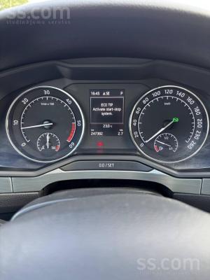 Grey Skoda SuperB 2016 in Riga, with an engine capacity of 2.00 L and mileage of 247 thousand km for 11500 €, photo 8 on AUTOMOTO.COM.LV