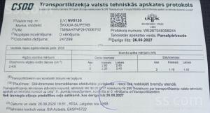 Grey Skoda SuperB 2016 in Riga, with an engine capacity of 2.00 L and mileage of 247 thousand km for 11500 €, photo 17 on AUTOMOTO.COM.LV