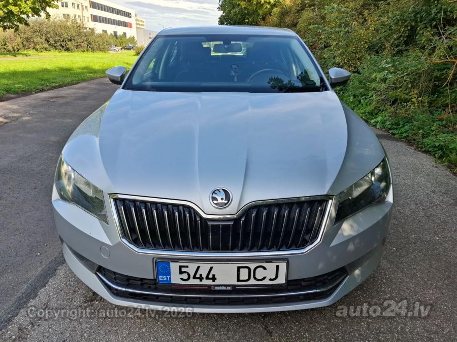 Grey Skoda SuperB 2016 in Tallinn, with an engine capacity of 1.60 L and mileage of 117 thousand km for 12900 €, photo 7 on AUTOMOTO.COM.LV