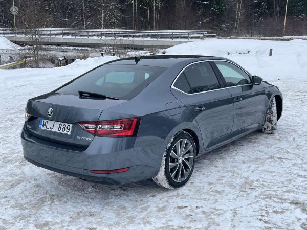 Grey Skoda SuperB 2017 in Vievis, with an engine capacity of 1.97 L and mileage of 248 thousand km for 12700 €, photo 3 on AUTOMOTO.COM.LV