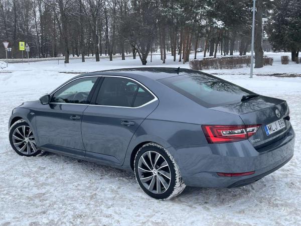 Grey Skoda SuperB 2017 in Vievis, with an engine capacity of 1.97 L and mileage of 248 thousand km for 12700 €, photo 5 on AUTOMOTO.COM.LV