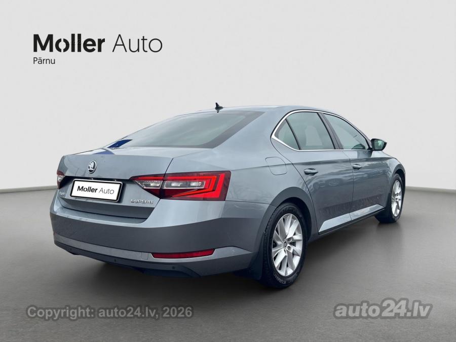 Grey Skoda SuperB 2017 in Parnu, with an engine capacity of 1.40 L and mileage of 110 thousand km for 15900 €, photo 3 on AUTOMOTO.COM.LV