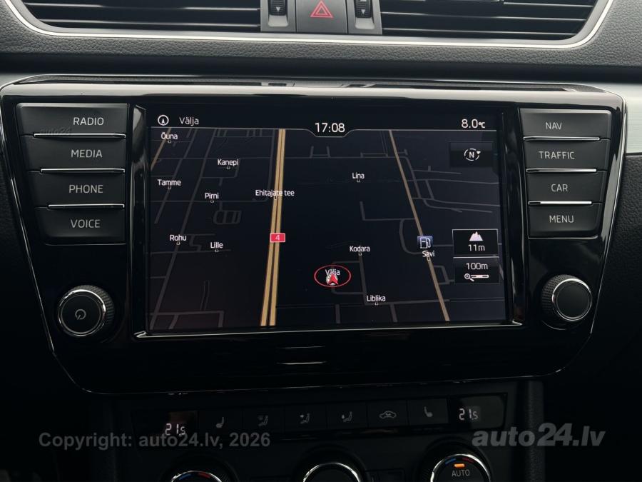 Grey Skoda SuperB 2017 in Parnu, with an engine capacity of 1.40 L and mileage of 110 thousand km for 15900 €, photo 10 on AUTOMOTO.COM.LV