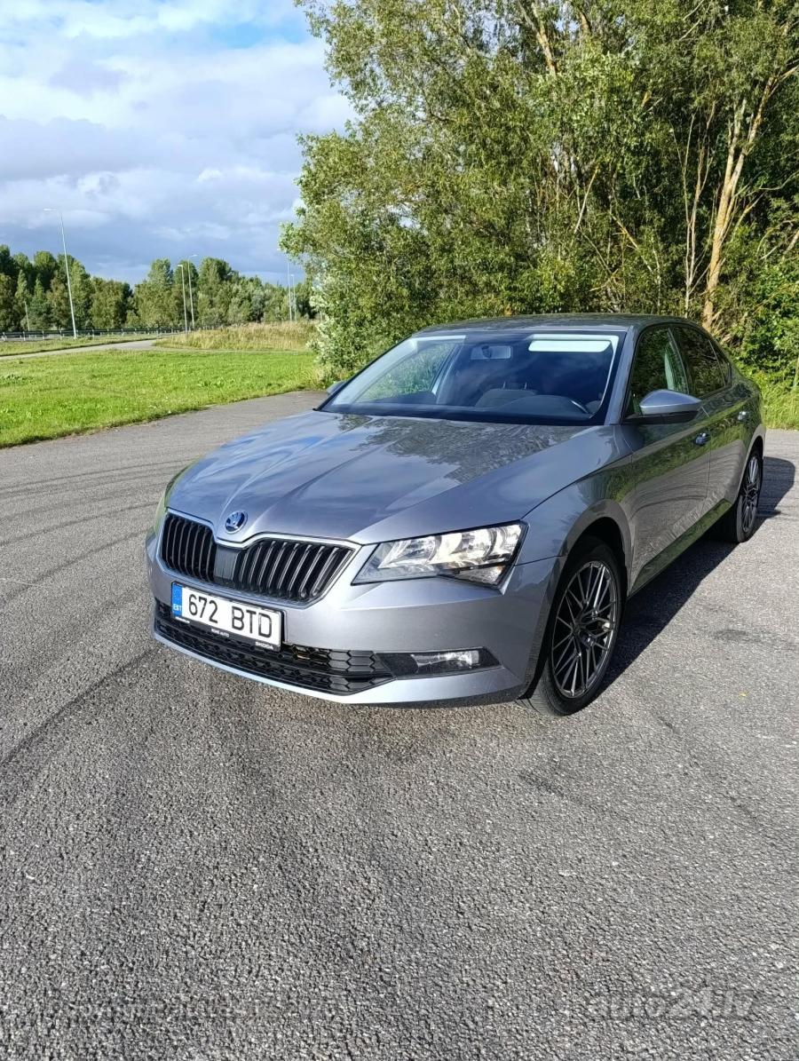 Grey Skoda SuperB 2017 in Tallinn, with an engine capacity of 2.00 L and mileage of 280 thousand km for 10500 €, photo 9 on AUTOMOTO.COM.LV