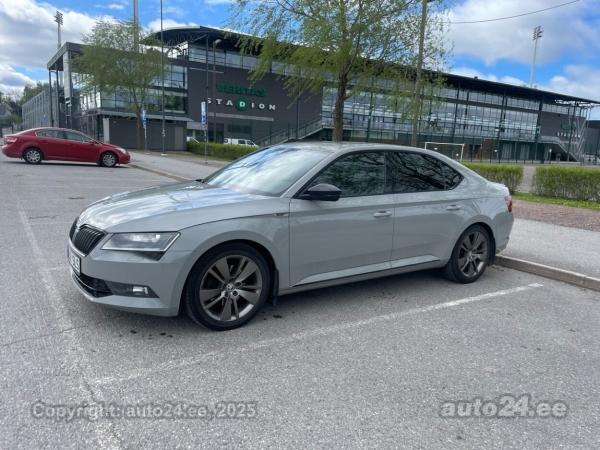 Grey Skoda SuperB 2018 in Tallinn, with an engine capacity of 1.40 L and mileage of 168 thousand km for 15900 €, photo 2 on AUTOMOTO.COM.LV