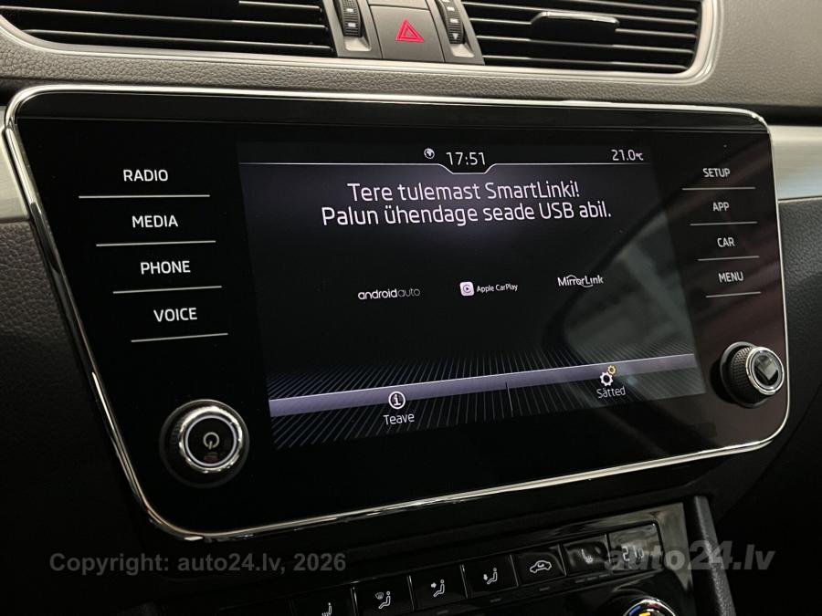 Pelēks Skoda SuperB 2018 Tallina, ar dzinēja tilpumu 1.80 L un nobraukumu 170 tūkst. km par 13900 €, foto 10 vietnē AUTOMOTO.COM.LV