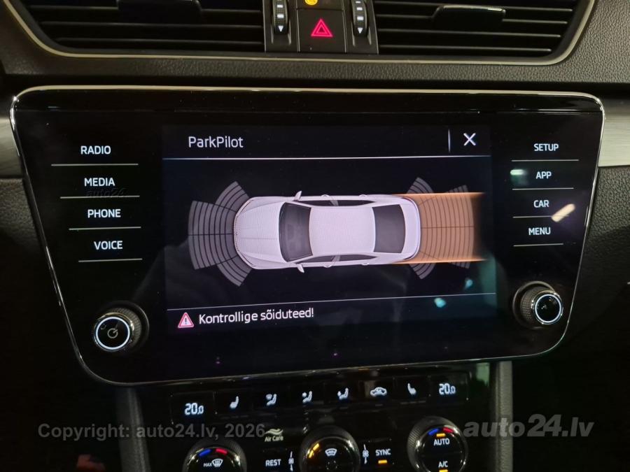 Grey Skoda SuperB 2018 in Tallinn, with an engine capacity of 1.80 L and mileage of 142 thousand km for 15990 €, photo 15 on AUTOMOTO.COM.LV