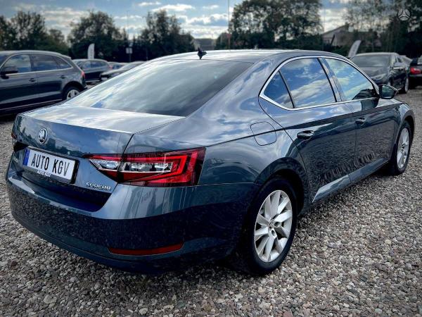 Grey Skoda SuperB 2019 in Kaunas, with an engine capacity of 1.50 L and mileage of 96 thousand km for 16999 €, photo 4 on AUTOMOTO.COM.LV