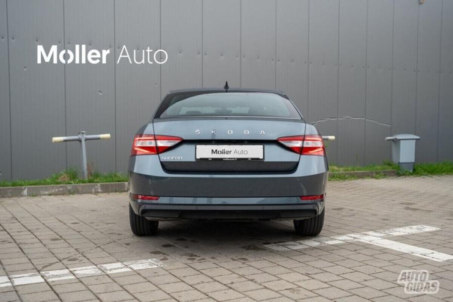 Grey Skoda SuperB 2019 in Vilnius, with an engine capacity of 1.50 L and mileage of 125 thousand km for 17500 €, photo 6 on AUTOMOTO.COM.LV