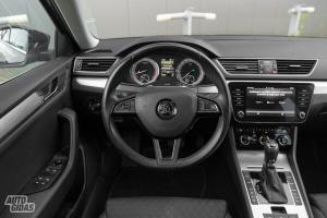 Grey Skoda SuperB 2019 in Vilnius, with an engine capacity of 1.50 L and mileage of 125 thousand km for 17500 €, photo 10 on AUTOMOTO.COM.LV