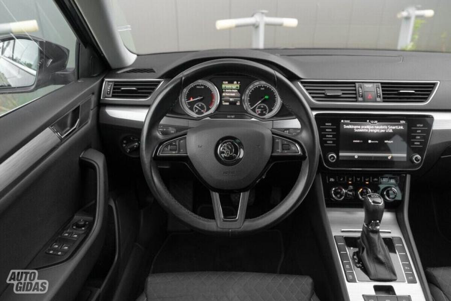 Grey Skoda SuperB 2019 in Vilnius, with an engine capacity of 1.50 L and mileage of 125 thousand km for 17500 €, photo 10 on AUTOMOTO.COM.LV