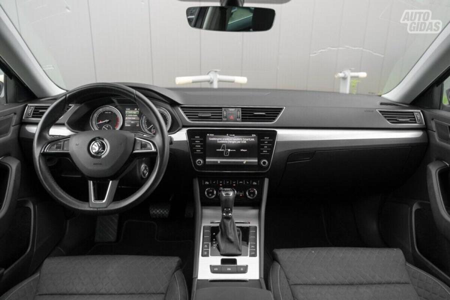 Grey Skoda SuperB 2019 in Vilnius, with an engine capacity of 1.50 L and mileage of 125 thousand km for 17500 €, photo 11 on AUTOMOTO.COM.LV