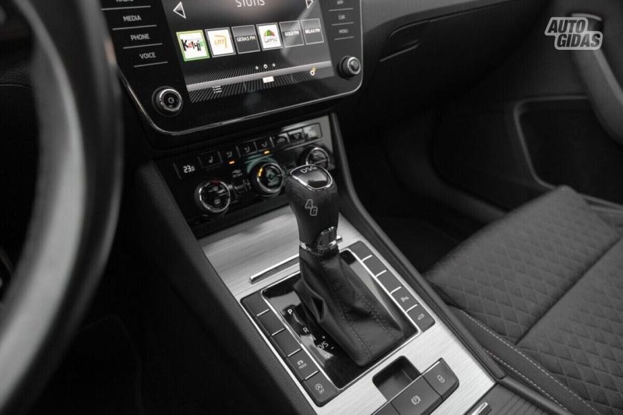 Grey Skoda SuperB 2019 in Vilnius, with an engine capacity of 1.50 L and mileage of 125 thousand km for 17500 €, photo 12 on AUTOMOTO.COM.LV