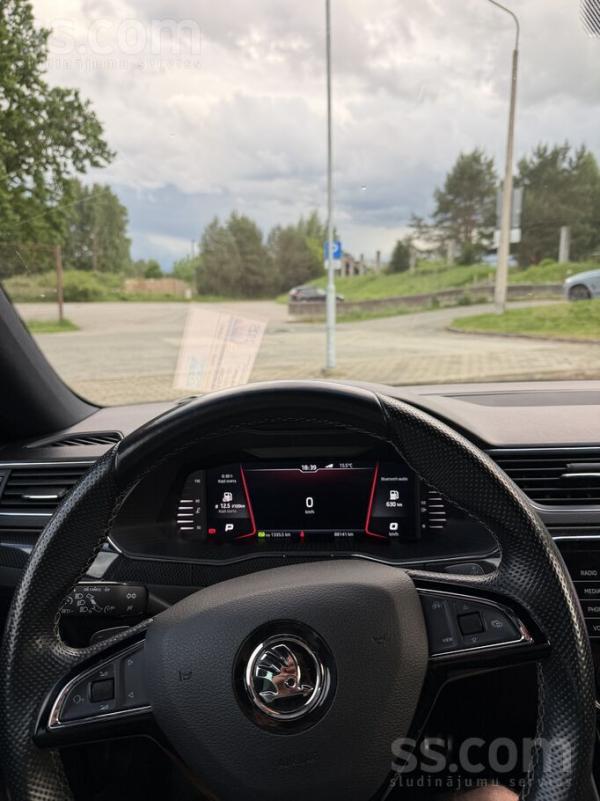 Grey Skoda SuperB 2019 in Riga, with an engine capacity of 1.50 L and mileage of 89 thousand km for 21000 €, photo 5 on AUTOMOTO.COM.LV