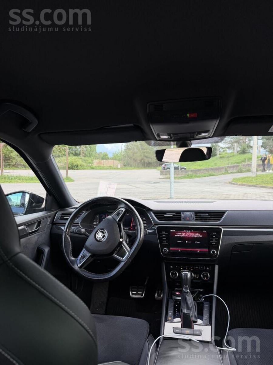 Grey Skoda SuperB 2019 in Riga, with an engine capacity of 1.50 L and mileage of 89 thousand km for 21000 €, photo 7 on AUTOMOTO.COM.LV
