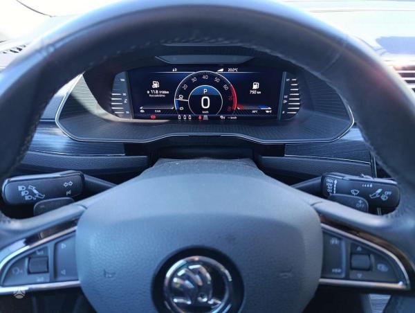 Grey Skoda SuperB 2019 in Jonava, with an engine capacity of 2.00 L and mileage of 81 thousand km for 26500 €, photo 9 on AUTOMOTO.COM.LV