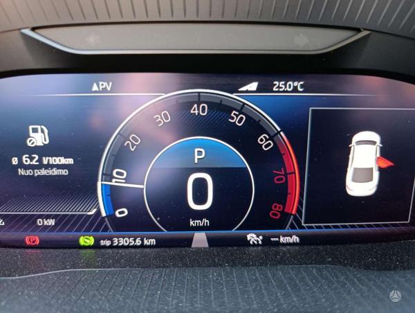 Grey Skoda SuperB 2019 in Jonava, with an engine capacity of 2.00 L and mileage of 81 thousand km for 26500 €, photo 10 on AUTOMOTO.COM.LV