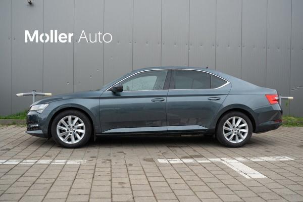 Grey Skoda SuperB 2019 in Vilnius, with an engine capacity of 1.50 L and mileage of 125 thousand km for 17000 €, photo 2 on AUTOMOTO.COM.LV
