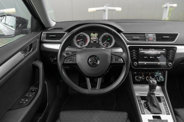 Grey Skoda SuperB 2019 in Vilnius, with an engine capacity of 1.50 L and mileage of 125 thousand km for 17000 €, photo 9 on AUTOMOTO.COM.LV