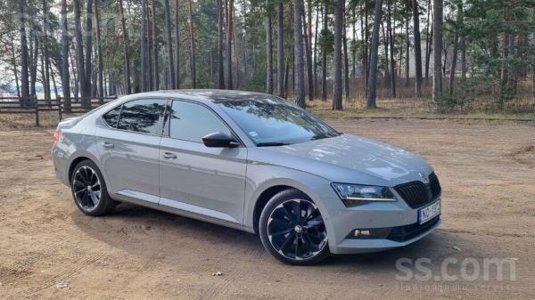 Grey Skoda SuperB 2019 in Daugavpils, with an engine capacity of 2.00 L and mileage of 136 thousand km for 18700 €, photo 1 on AUTOMOTO.COM.LV